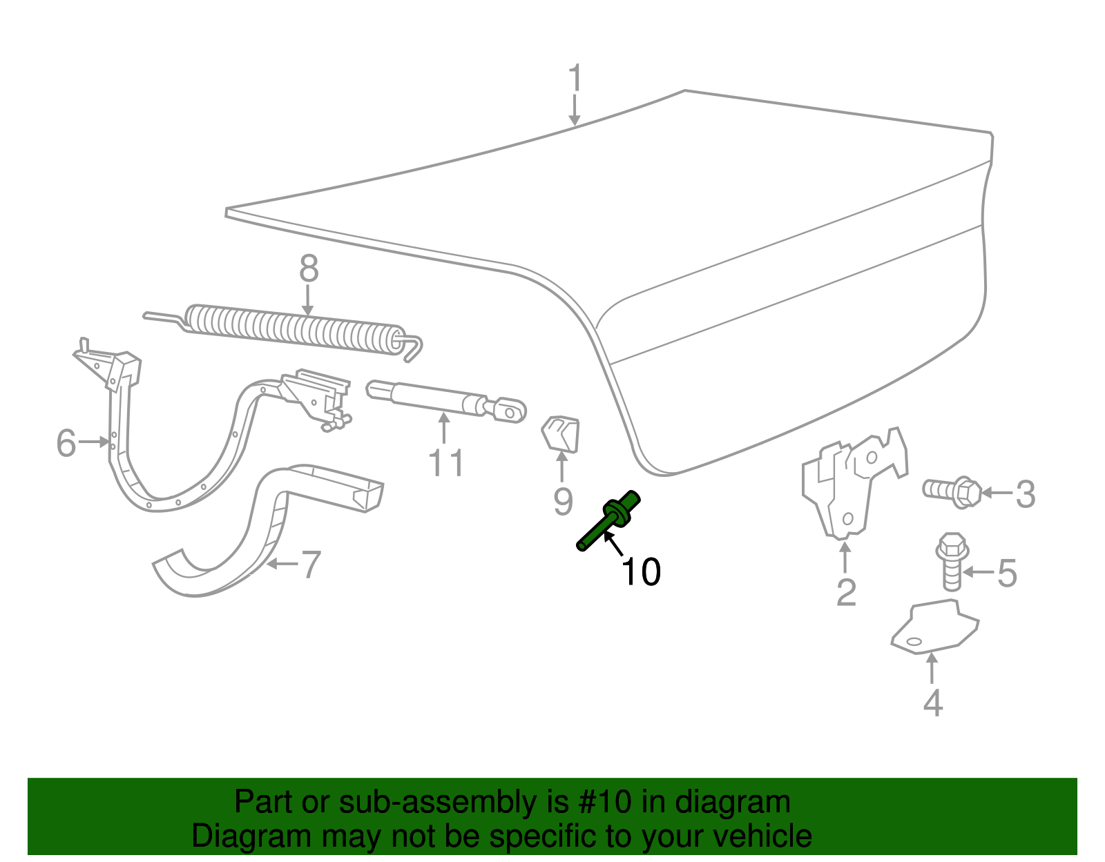 06512211AA - Rivet 2012-2024 Mopar | Mopar Factory Parts Warehouse