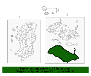 22441-2M810 - Valve Cover Gasket 2021-2025 Kia | Kia.Parts Store