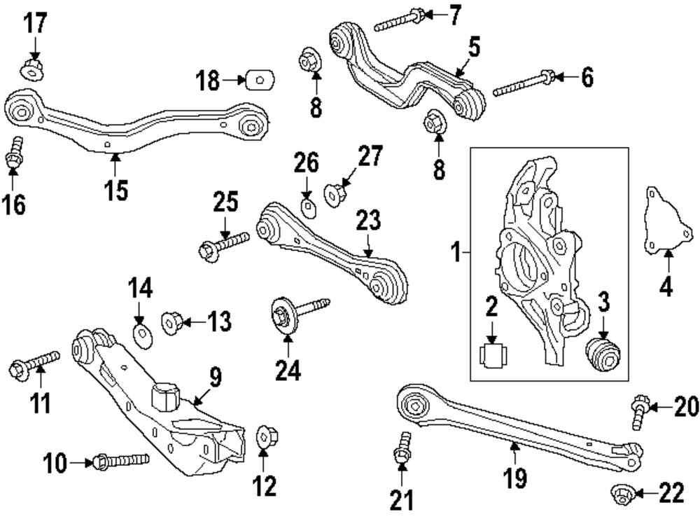 2024-2025 GM Link Arm 84862997 | Capital Chevy Parts