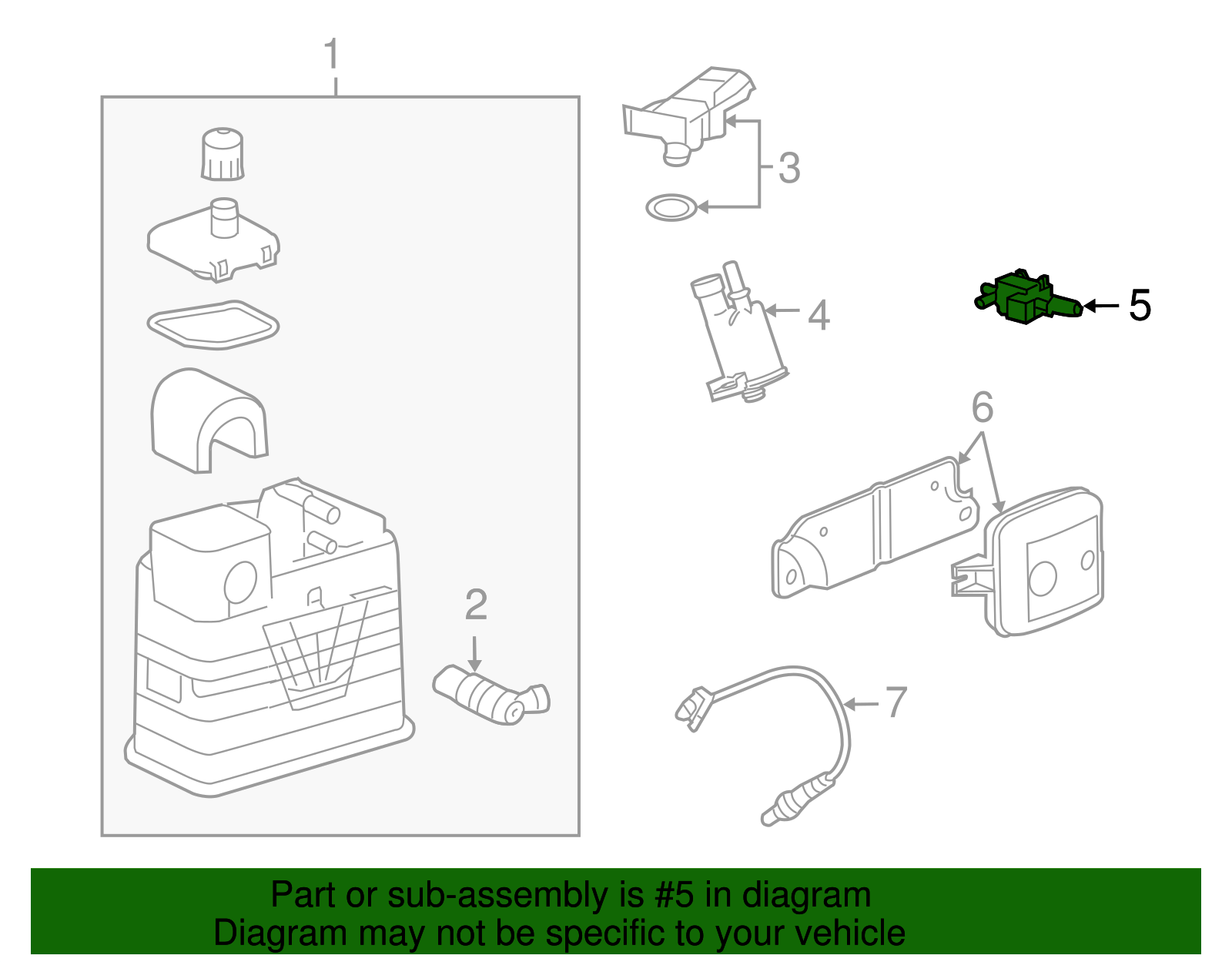 2011-2013 Buick Regal Intercooler Bypass Valve Solenoid 12653854 ...