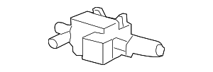 2011-2013 Buick Regal Intercooler Bypass Valve Solenoid 12653854 ...