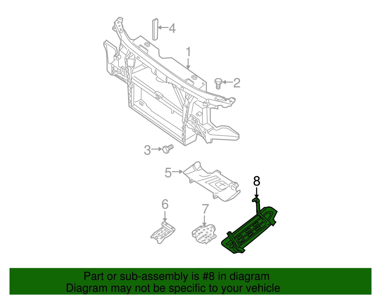 50890-7S200 - High-Quality Fuel Tank Shield for 2004-2015 Nissan TITAN ...