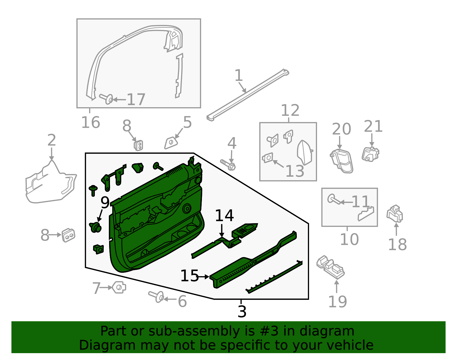 Interior Door Trim - OEM Fit, Quiet Comfort | AutoNation Parts
