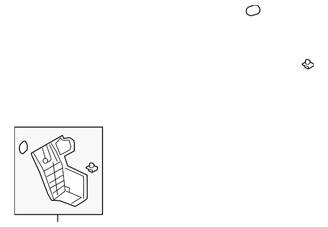 BCKN-50-350 - Splash Shield 2019-2025 Mazda 3 | Florida Mazda Parts