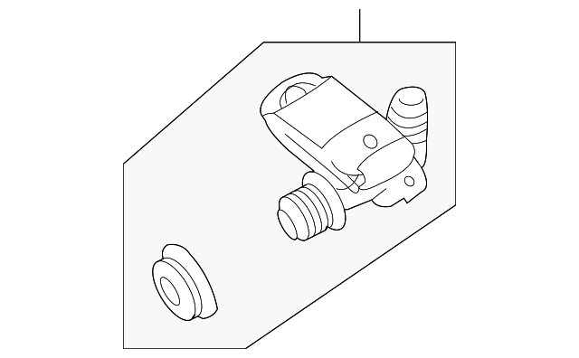 2010-2016 GM Power Brake Booster Vacuum Sensor 20819275 GM ...
