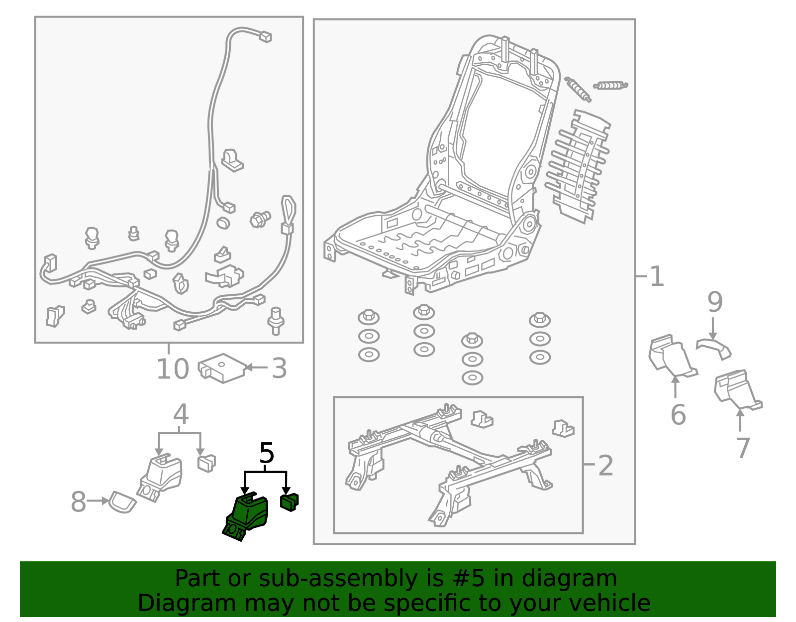 2016-2025 Honda Track End Cover 81104-TG7-A31ZA | Cheaper Honda Parts