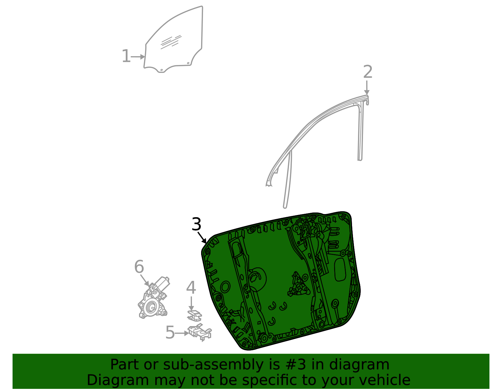 167-720-79-00 - Window Regulator 2020-2025 Mercedes-Benz | Mercedes ...