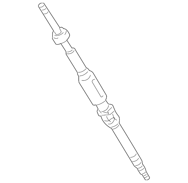 Genuine Toyota Steering Shaft part# 45210-60101 for 1998-2007 Toyota ...