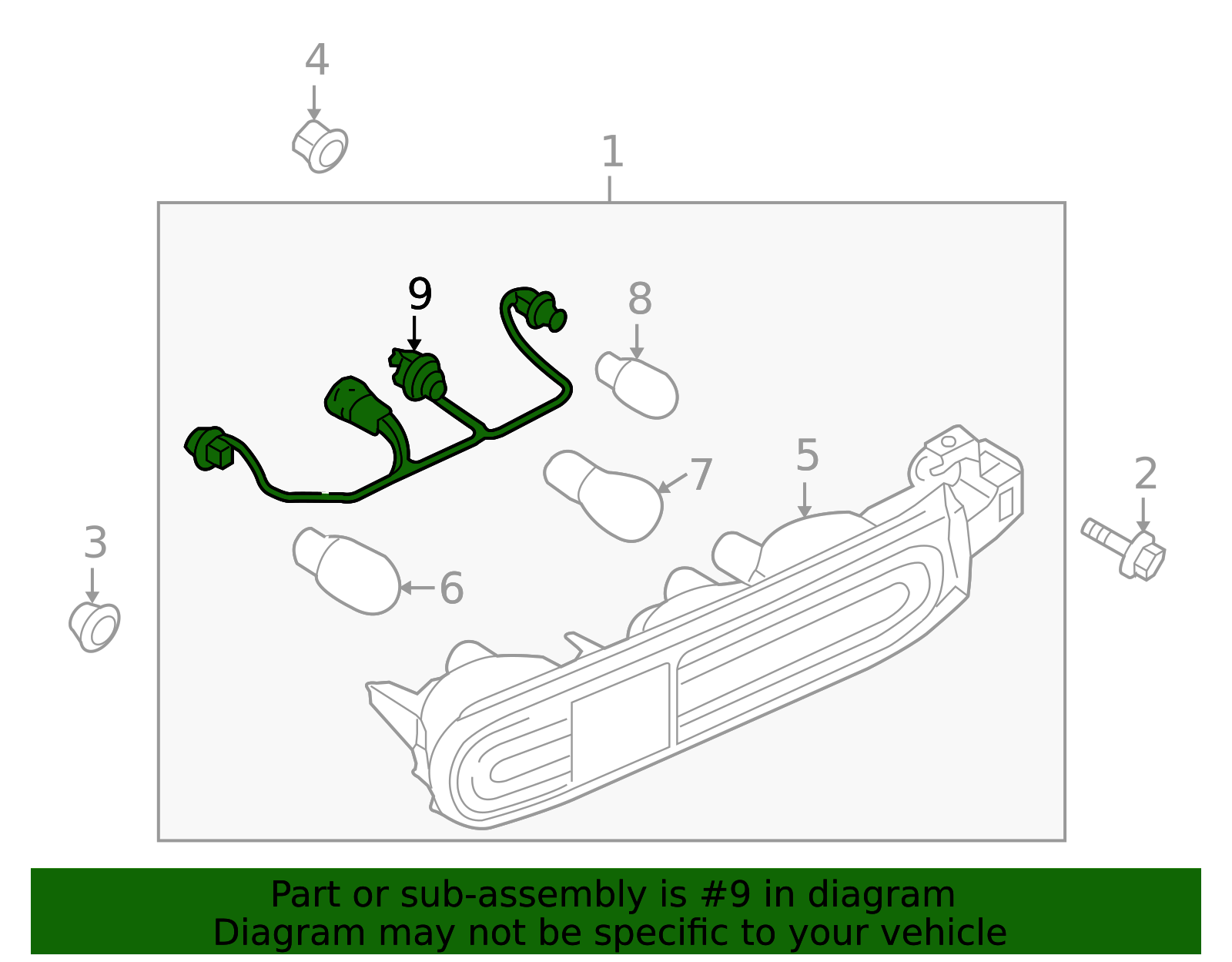 26551-1FA0A - Socket & Wire 2009-2014 Nissan Cube | Official Nissan ...