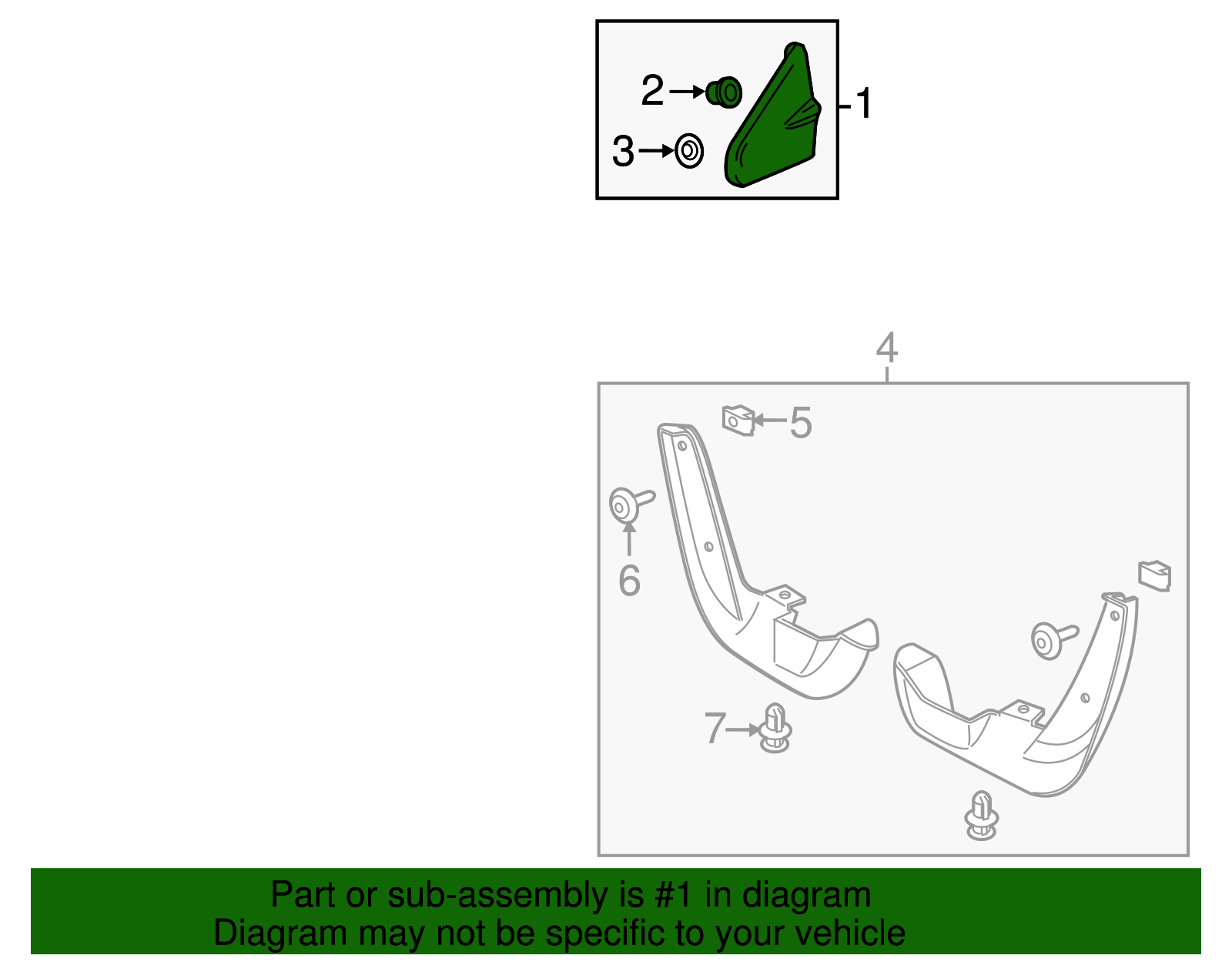 2012-2020 Chevrolet Sonic Front Passenger Side Upper Body Side Applique ...