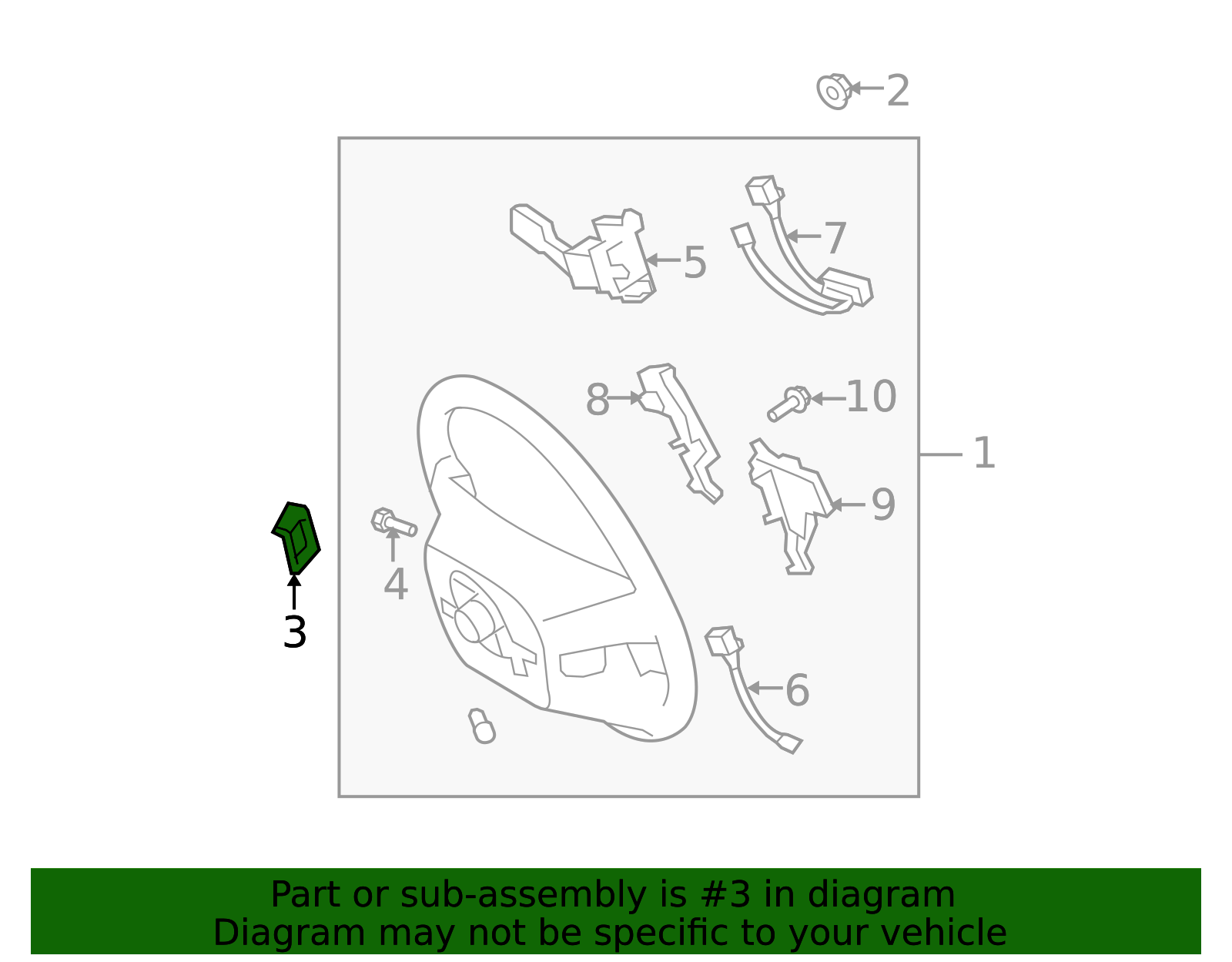 45187-0C030-C0 - 2007-2015 Toyota - Side Cover | Discount Parts Monster
