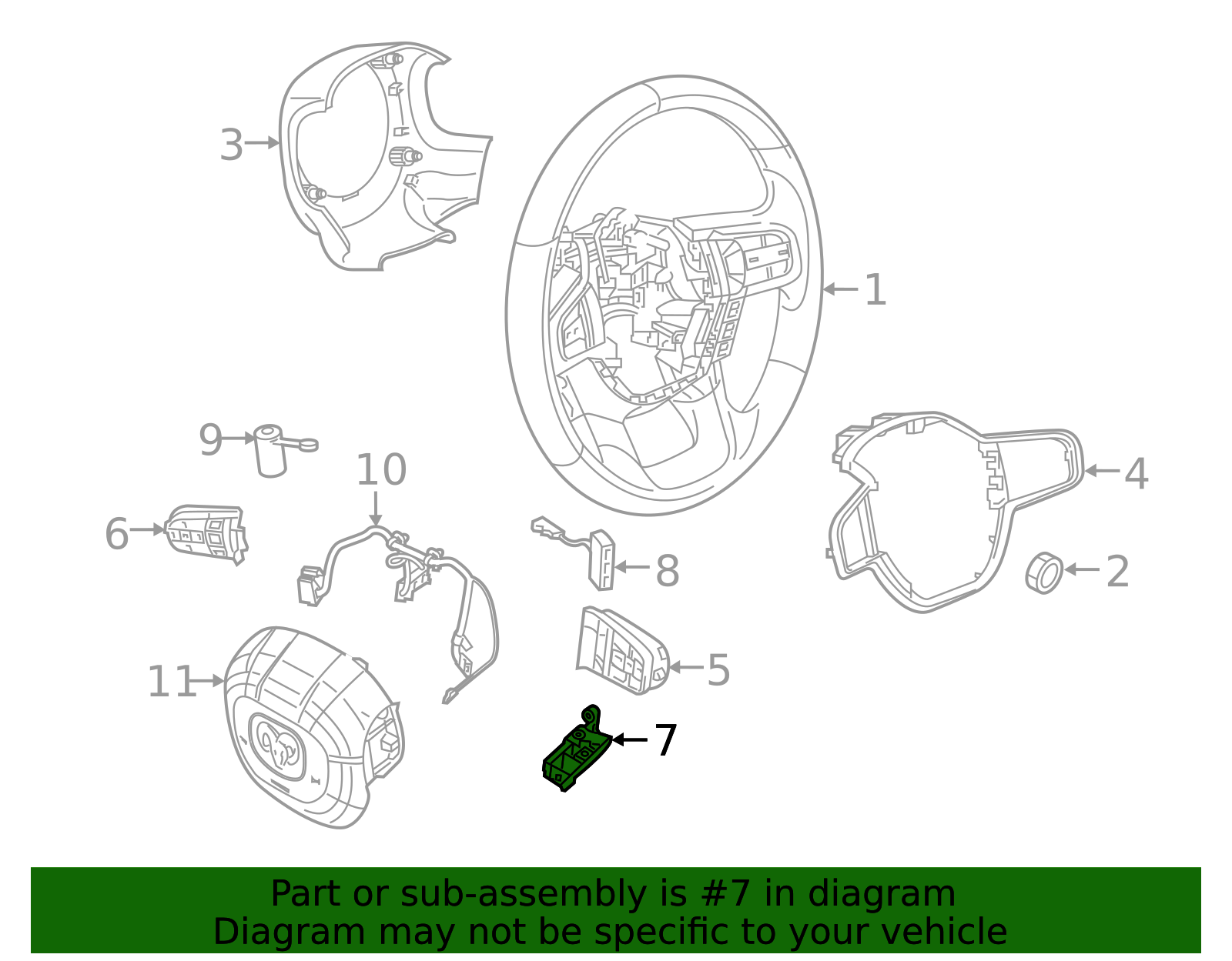 6LC27LK5AB - Console Armrest | Mopar Parts Canada