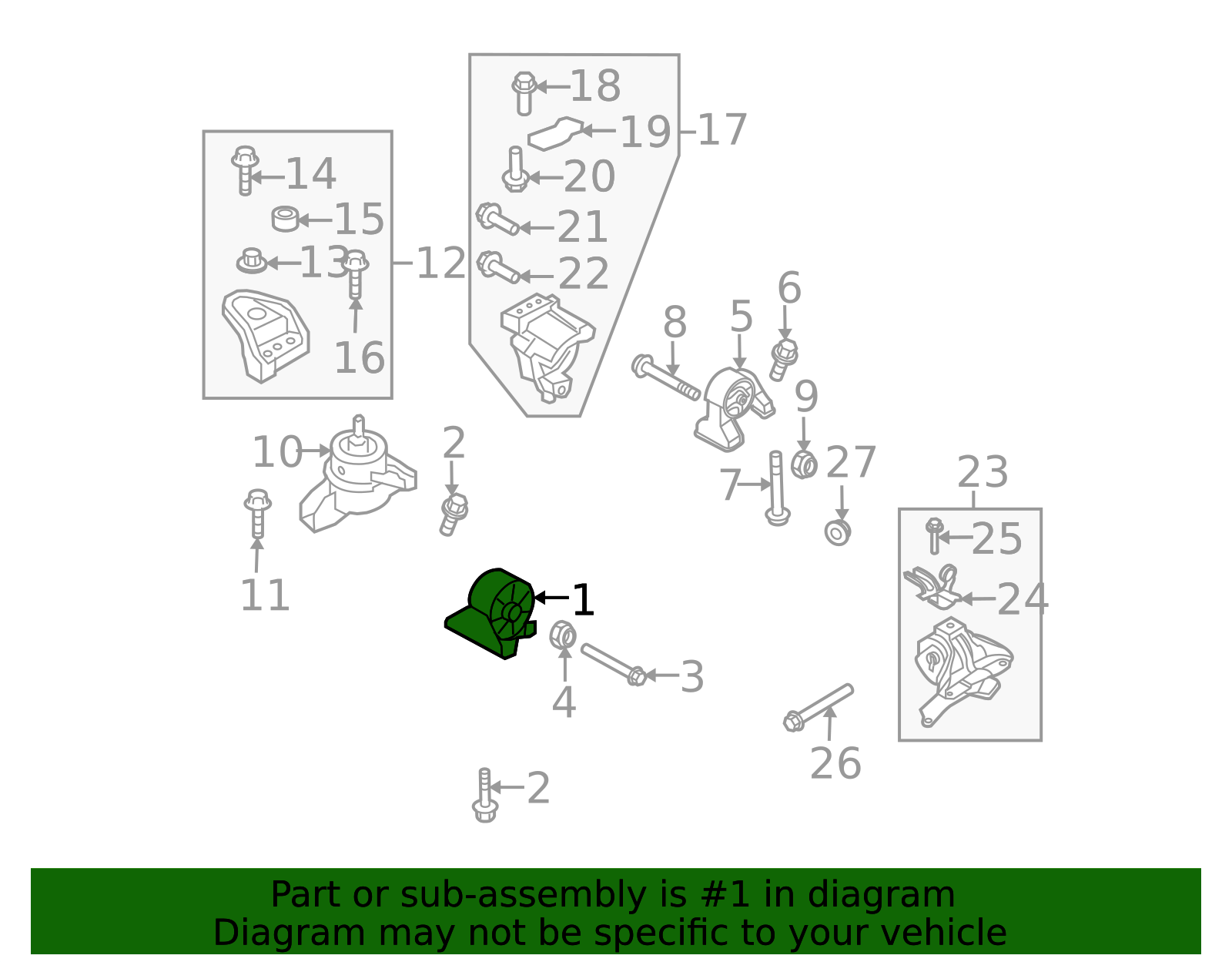 21910-2G400 - Front Mount 2006-2010 Kia | Kia.Parts Store
