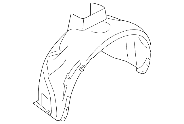 2007-2014 Volvo Fender Liner - Driver's Side (LH) 30796596 | TascaParts.com