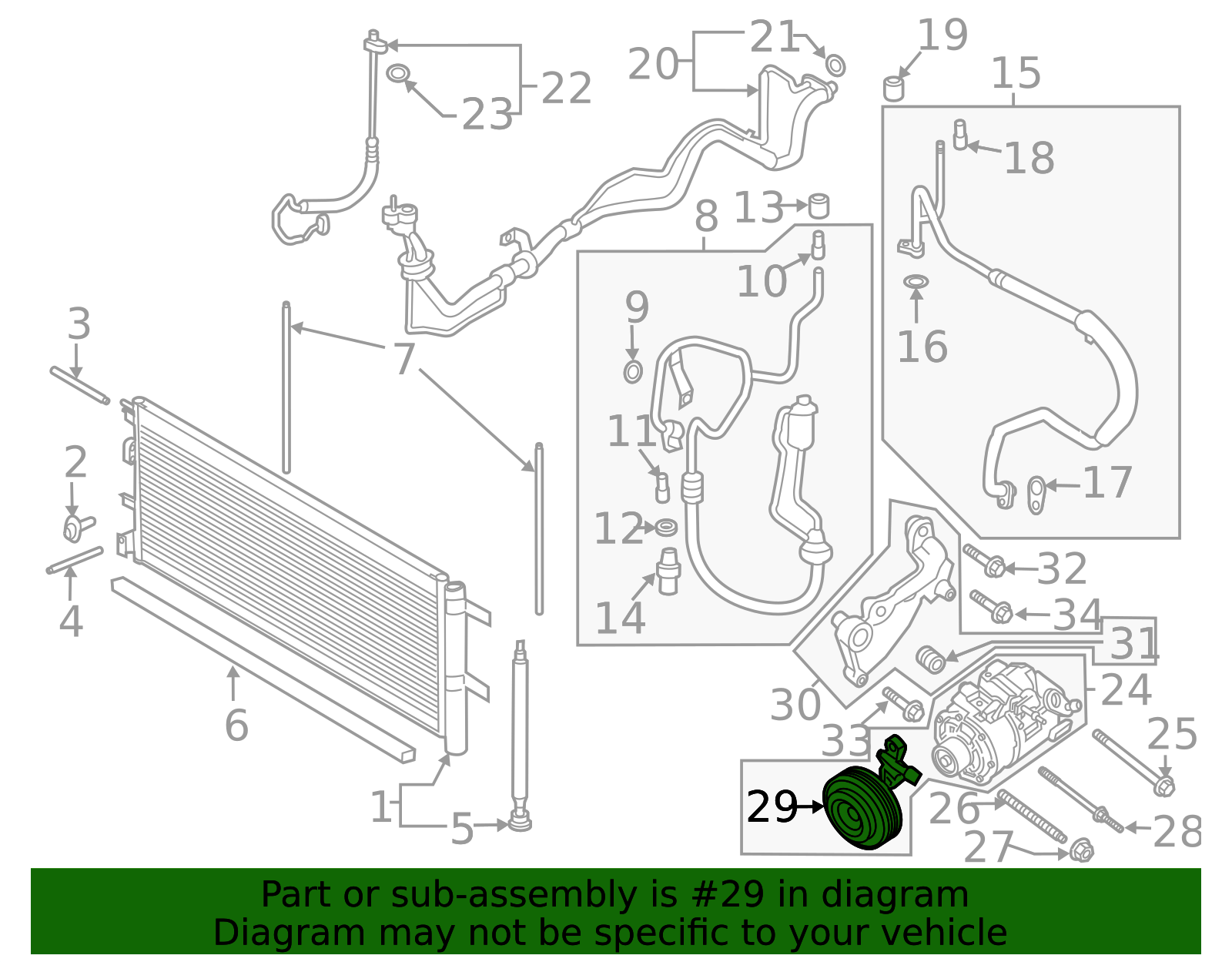 2015-2020 Ford | Clutch Assembly | F2GZ-19D786-A | Walls' Ford Parts