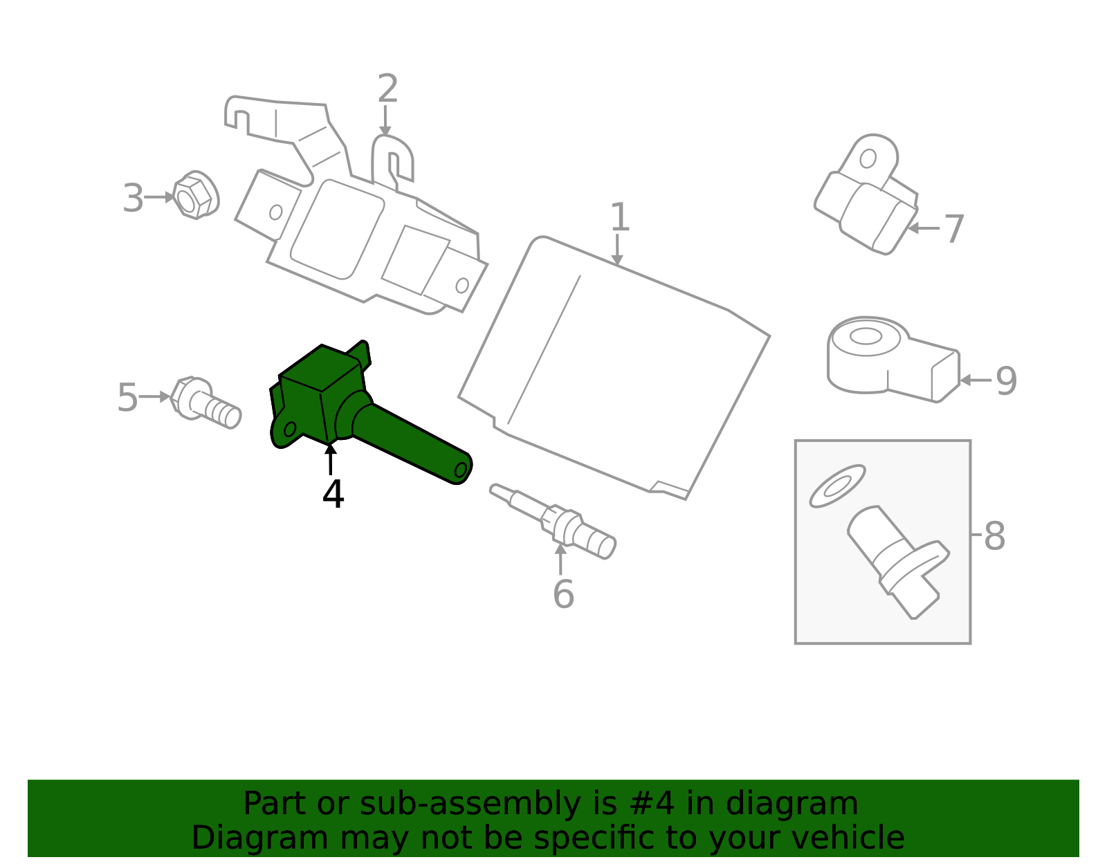 2014-2020 Toyota Ignition Coil SU003-05259 | MotorMotor