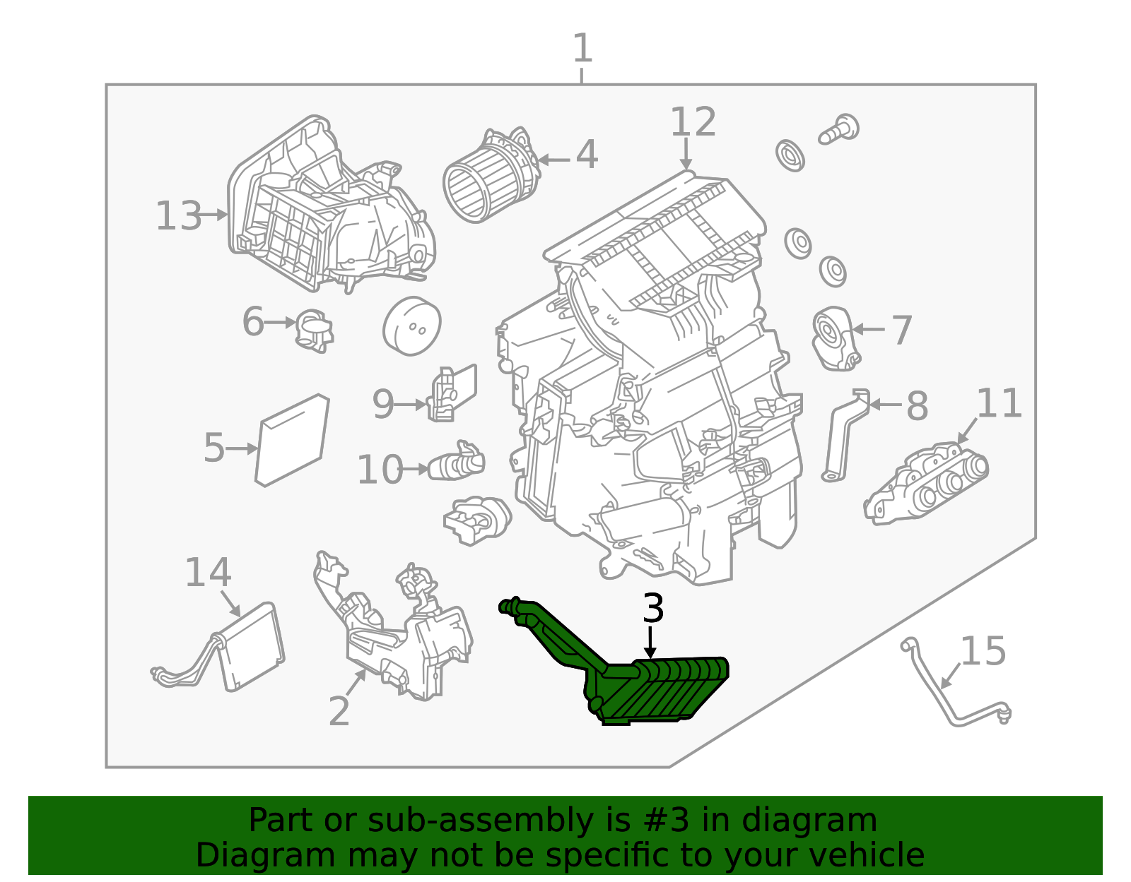 2018-2025 Nissan Heater Core 27140-5RB0A | Nissan Parts Central