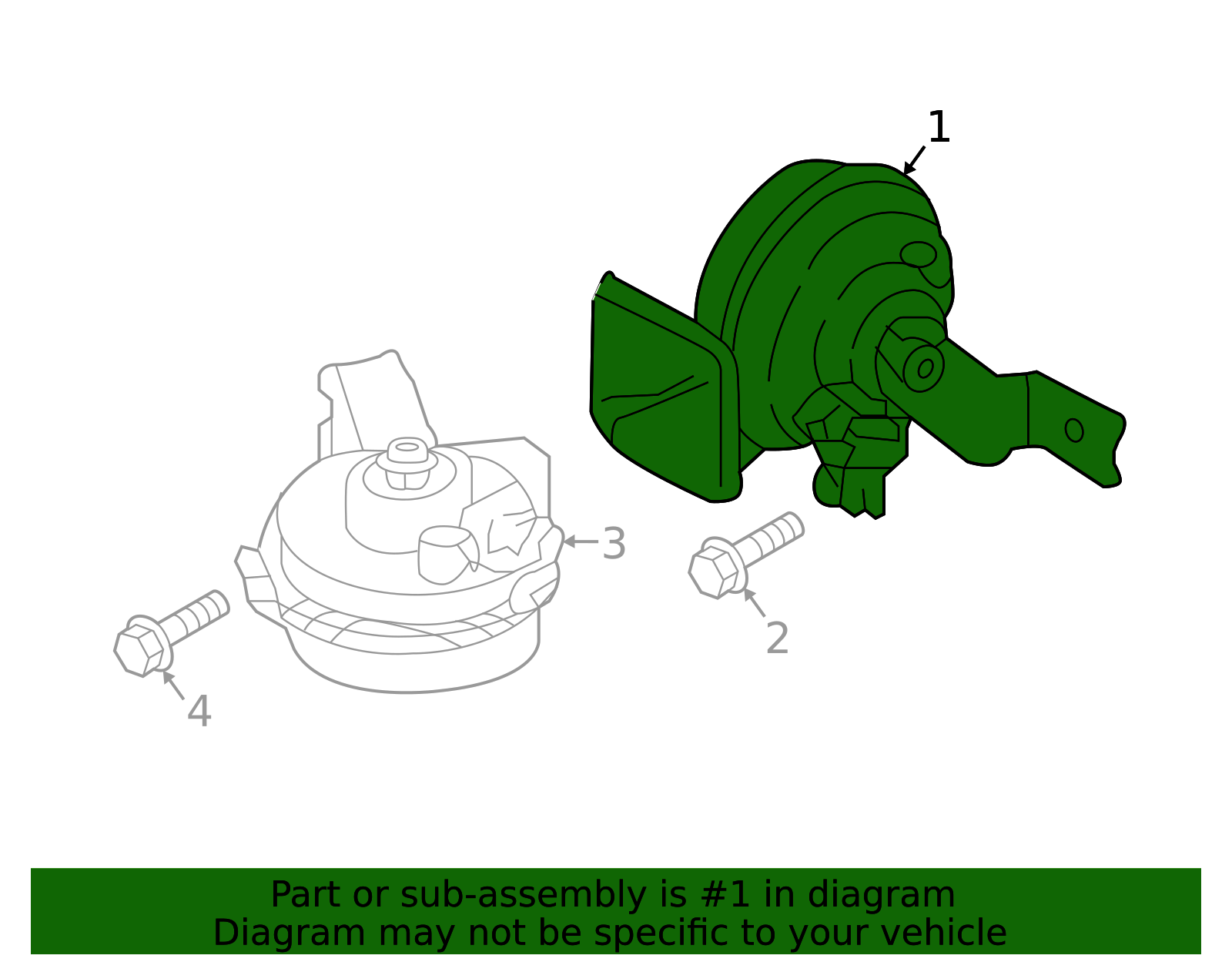 Hyundai - 96621-N9000 - High Note Horn - 2021-2024 Hyundai Tucson | OEM ...