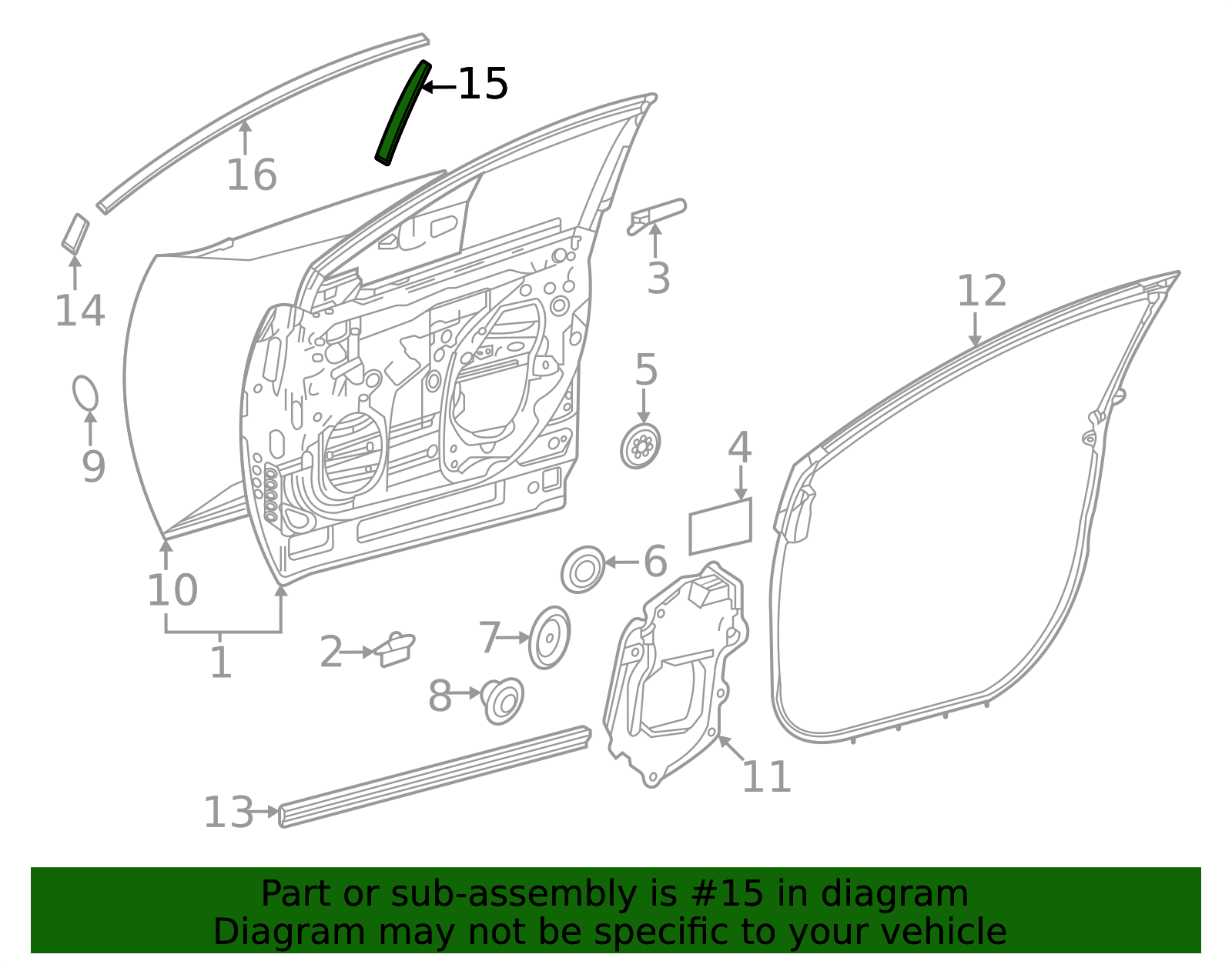 2023-2025 Toyota bZ4X Black Out Tape 75965-42020 | MotorMotor