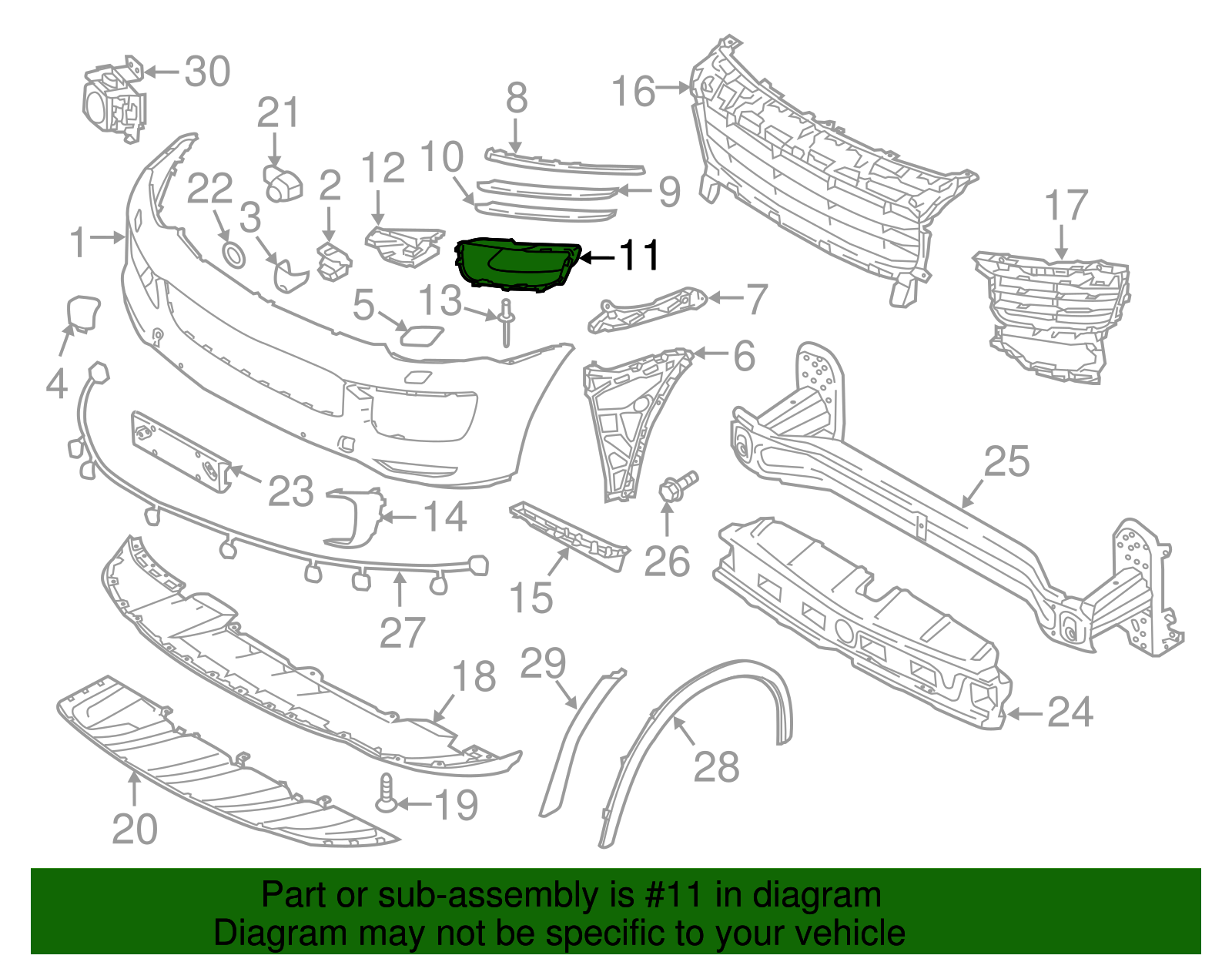 2015-2018 Porsche Cayenne Air Duct 958-505-333-50-9B9 | OEM Parts Online