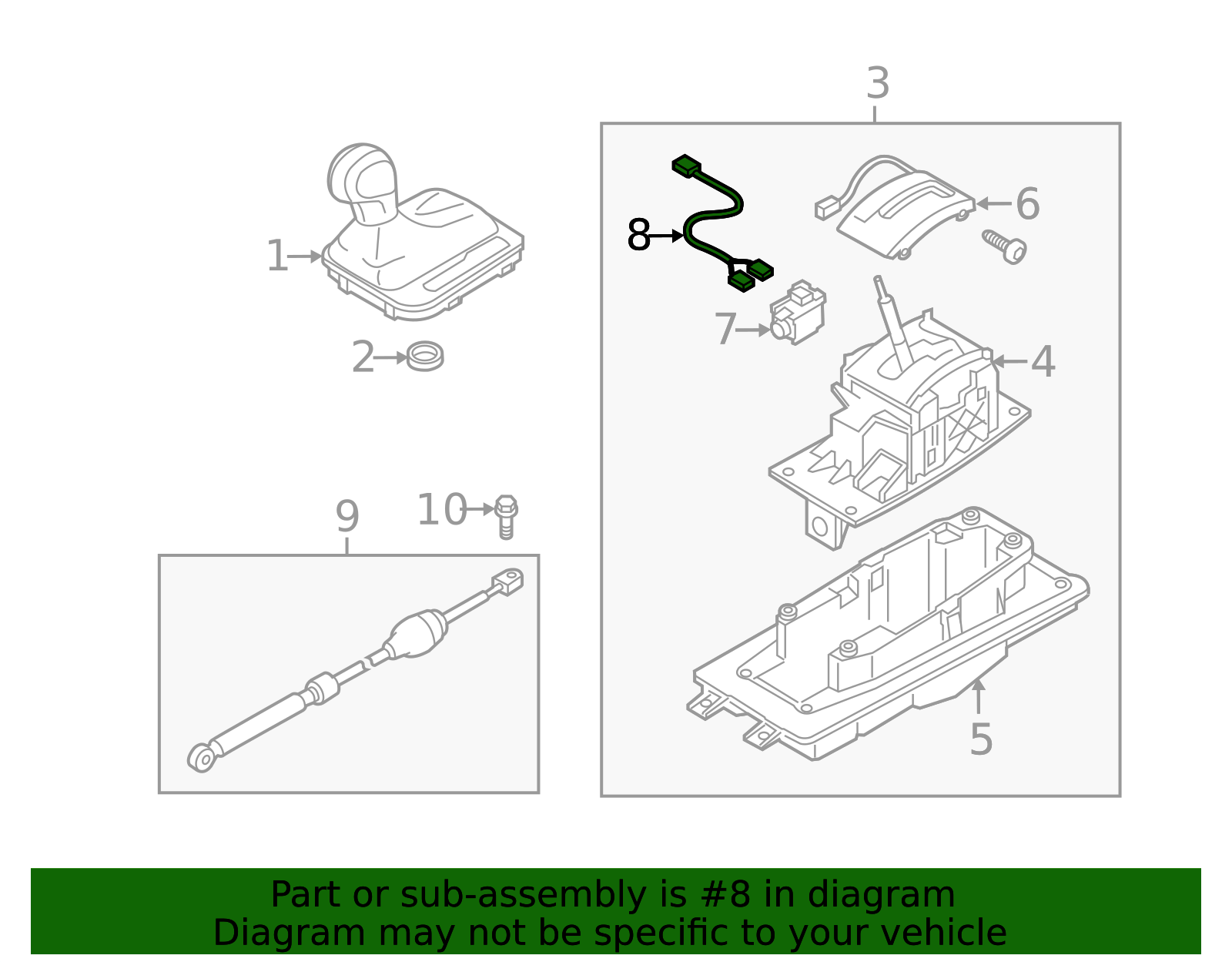 2011-2012 Volkswagen Touareg Wire Harness 4F0-971-697 | OEM Parts Online