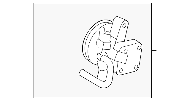 2010-2011 Kia Soul Power Steering Pump 57100-2K500 | OEM Parts Online