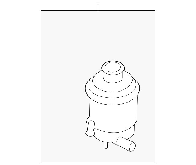57150-2K000 - Kia Power Steering Pump Reservoir 2010-2011 Kia Soul ...