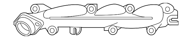 2021-2024 Mopar Manifold Kit - Exhaust (Left Side) 68591586AA | Mopar ...