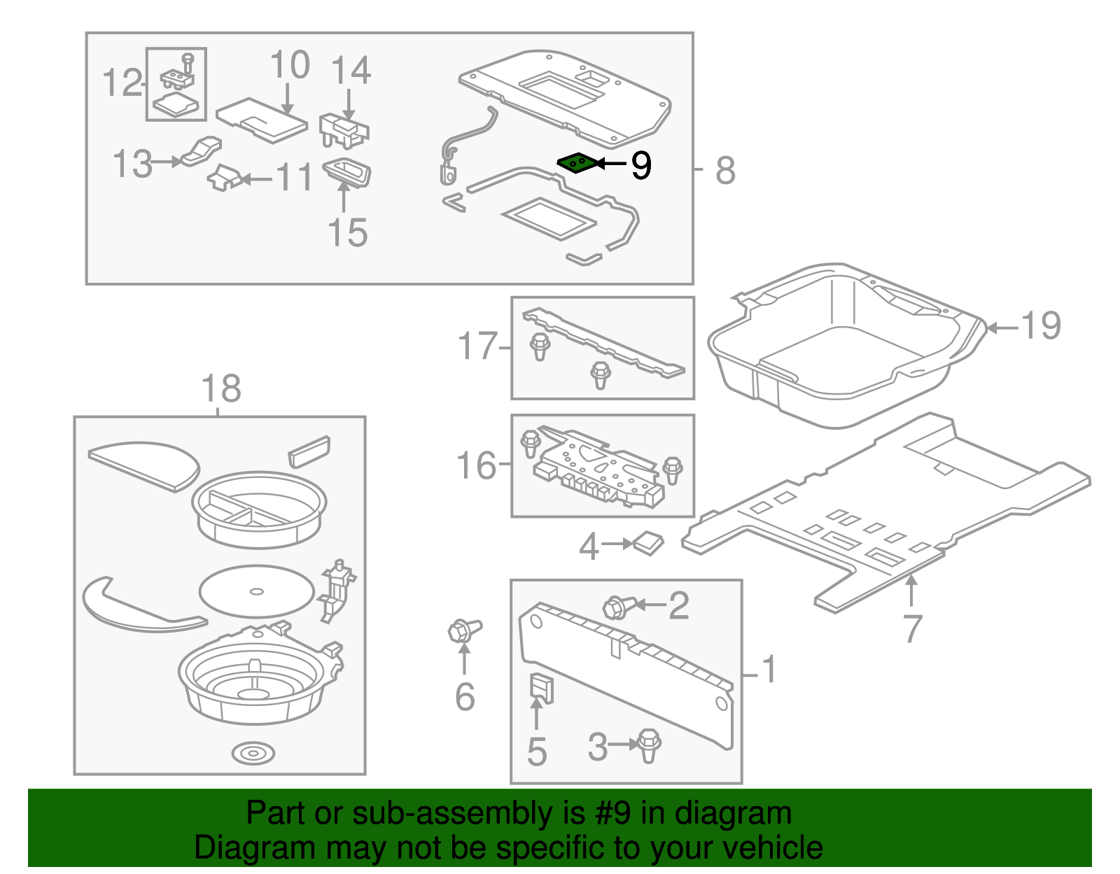 OEM 2005-2010 Honda Odyssey Lid Hinge 84560-SHJ-A01 | Honda Automotive ...