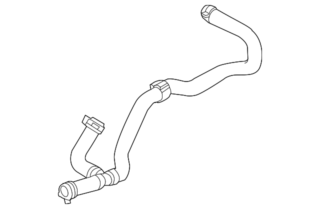 2013-2018 Ford Focus HVAC Heater Hose CV6Z-18472-AR | Varsity Ford