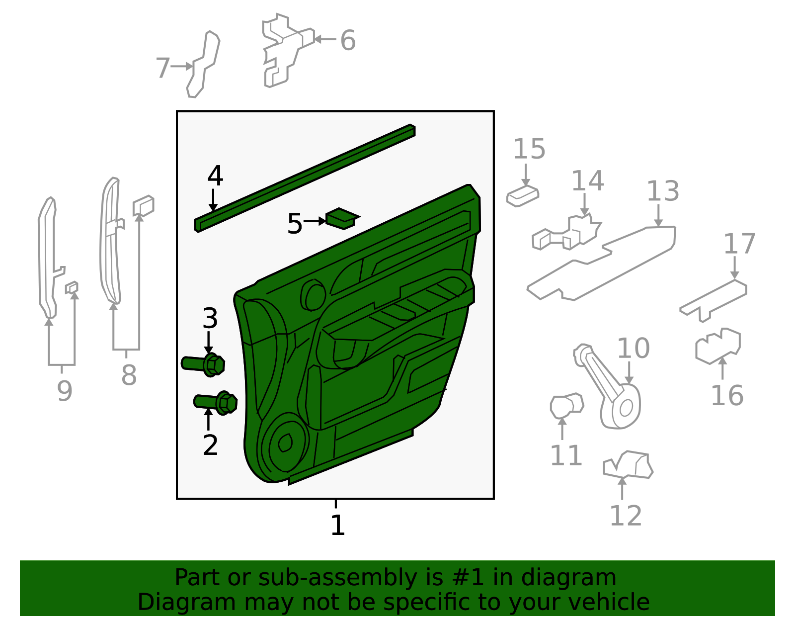 Interior Door Trim - OEM Fit, Quiet Comfort | AutoNation Parts
