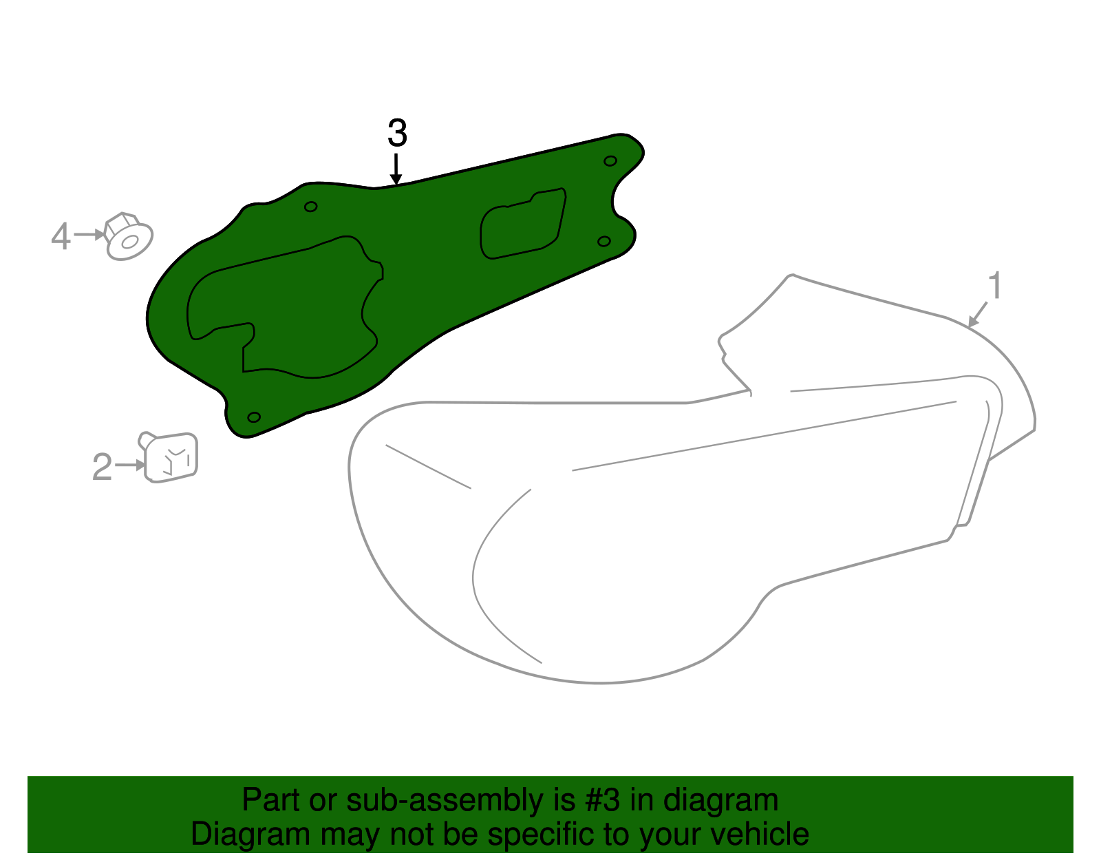 2017-2020 Toyota 86 2017-2020 Toyota 86 - Tail Lamp Gasket SU003-06998 ...