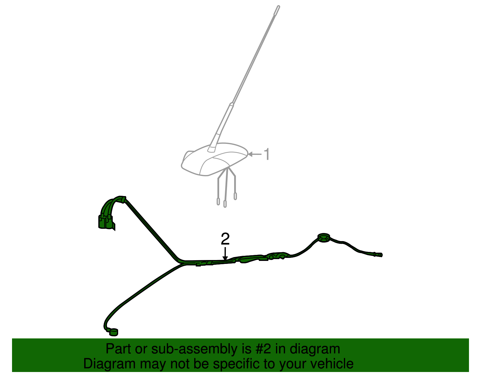 000-098-655 - Volkswagen Cable 2006-2010 Volkswagen Beetle ...