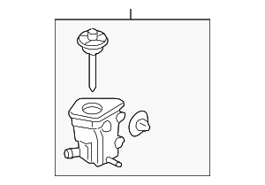 5C0-422-371 - Power Steering Pump Reservoir 2006-2015 Volkswagen ...