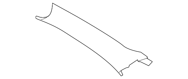 2018-2019 Volkswagen Beetle Windshield Pillar Trim 5C5-867-233-D-PX7 ...