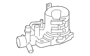 651-200-60-00 - Water Outlet 2014-2017 Mercedes-Benz | Mercedes-Benz ...
