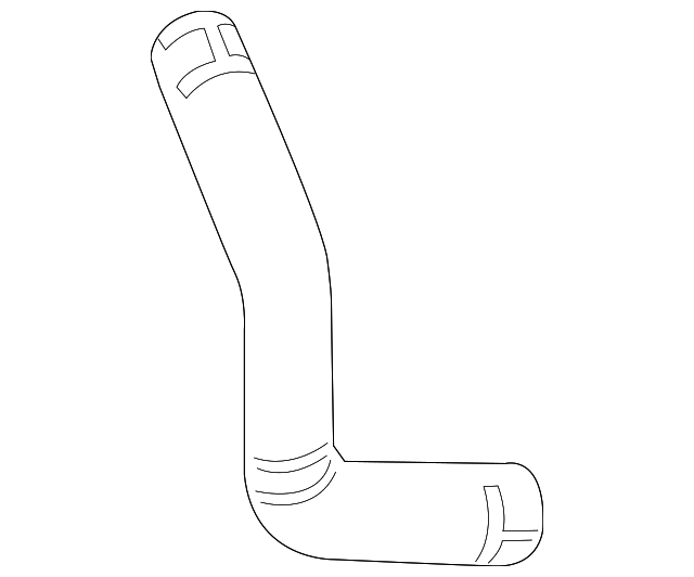 651-203-13-82 - Lower Hose 2014-2022 Mercedes-Benz | Mercedes-Benz USA LLC