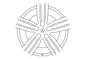 2018-2021 Volkswagen Tiguan Wheel, Alloy 5NN-601-025-C-Z49 | VW Direct ...