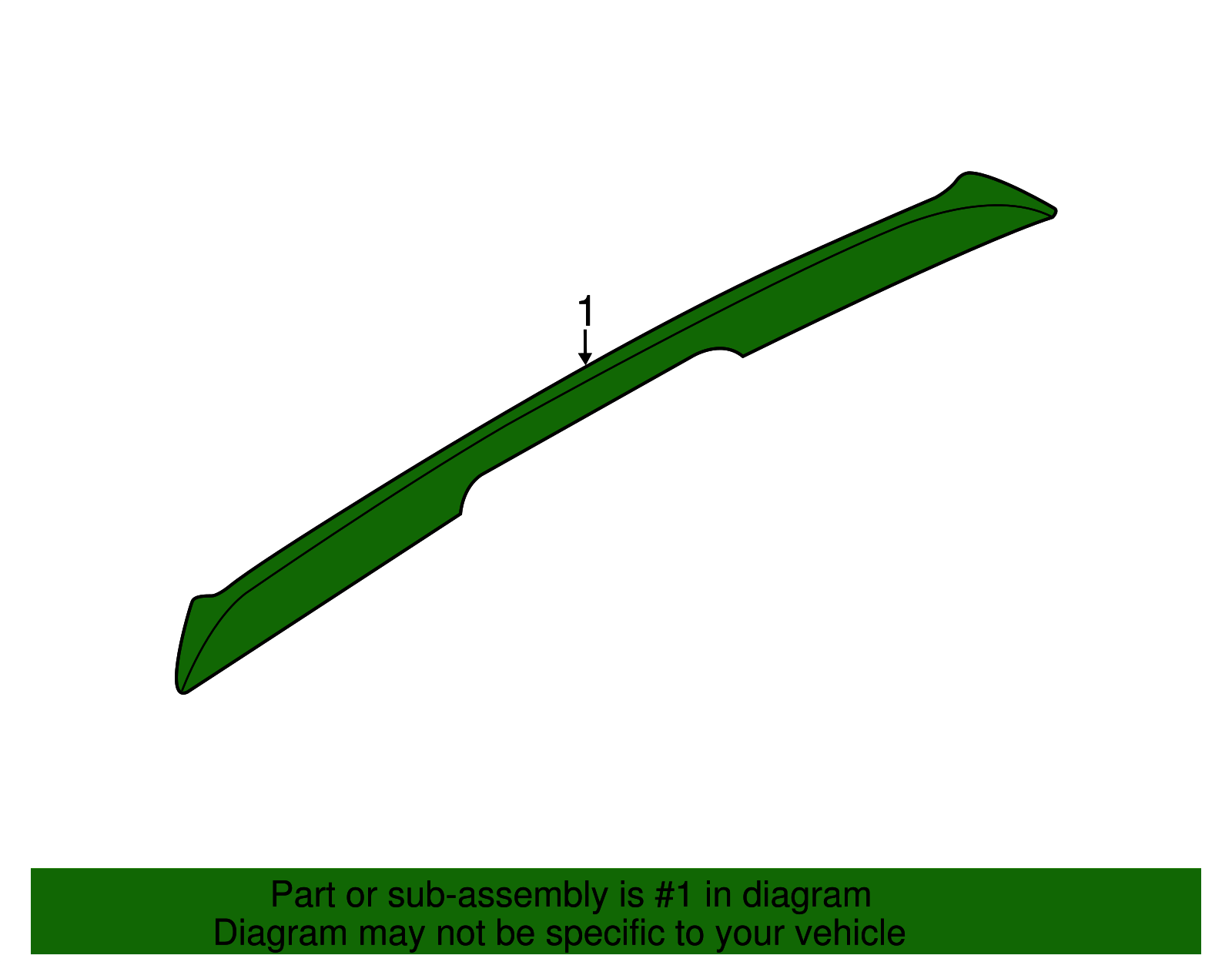 5N0-807-568-2Z0 - Spoiler 2014-2015 Volkswagen Tiguan | Wolfsburg Parts ...