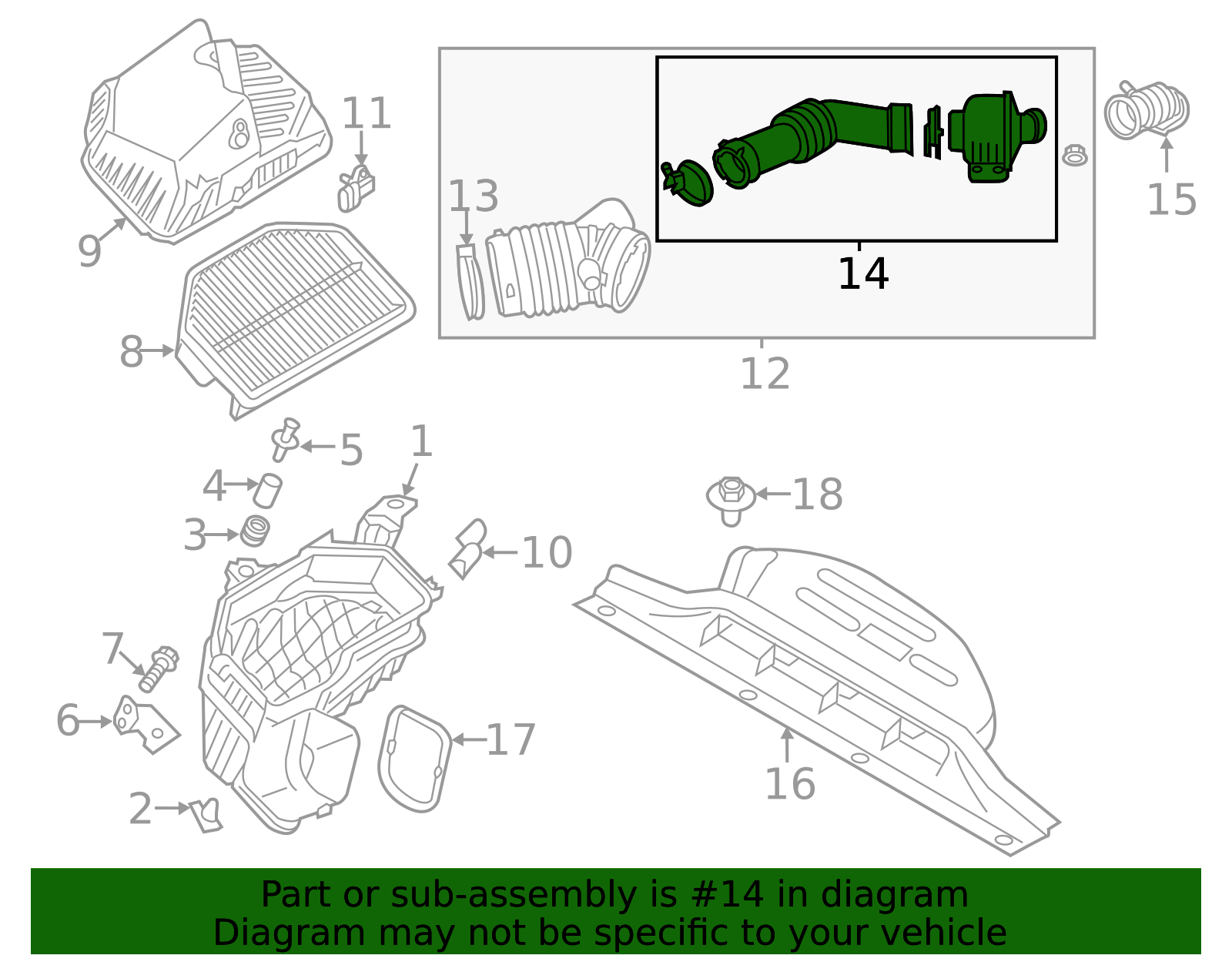 Air Intake Hose - Seamless OEM Engine Airflow 28190-2M350 | AutoNation ...
