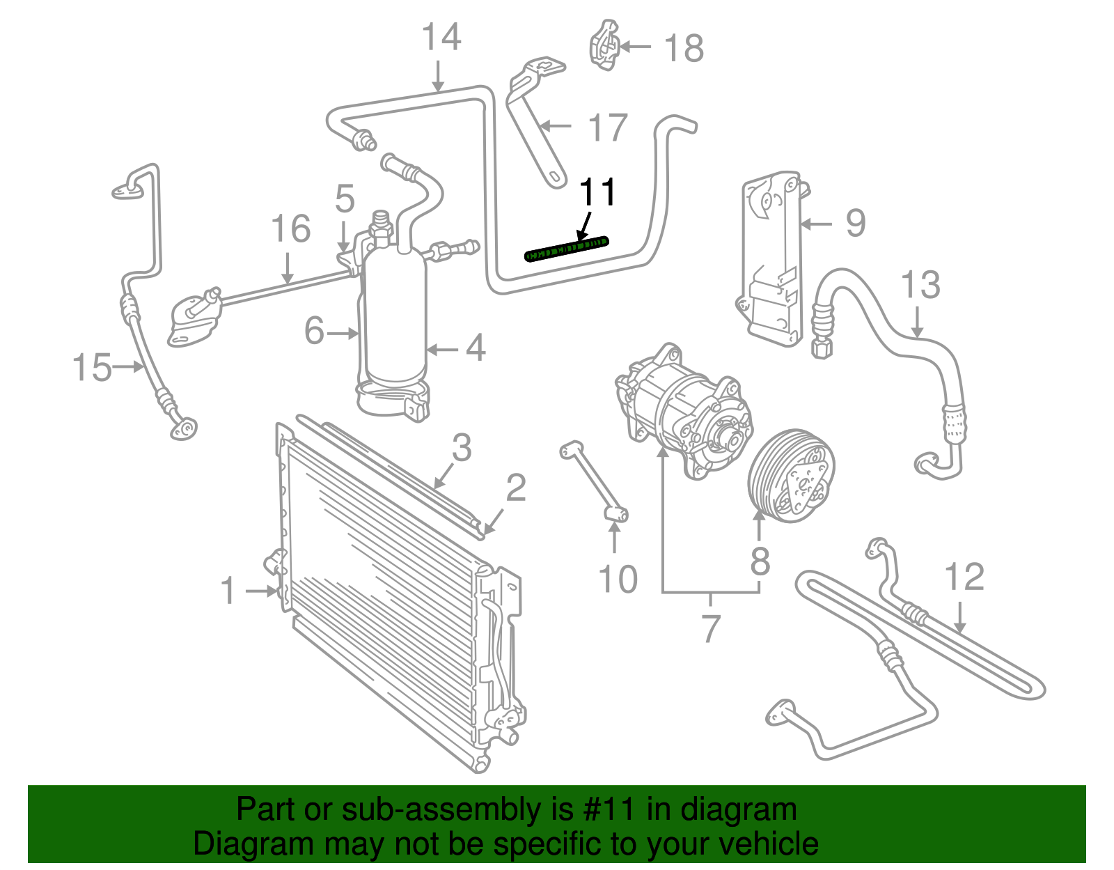 3545086 - Expansion Valve - 1991-2013 Volvo | Volvo OEM Parts Direct