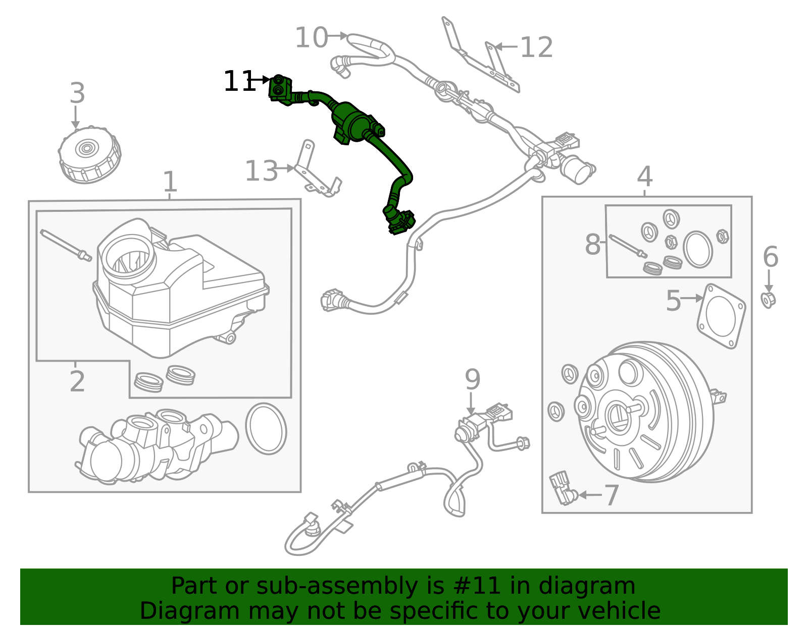 2020-2025 Ford | Connector Tube | LX6Z-2420-A | Walls' Ford Parts
