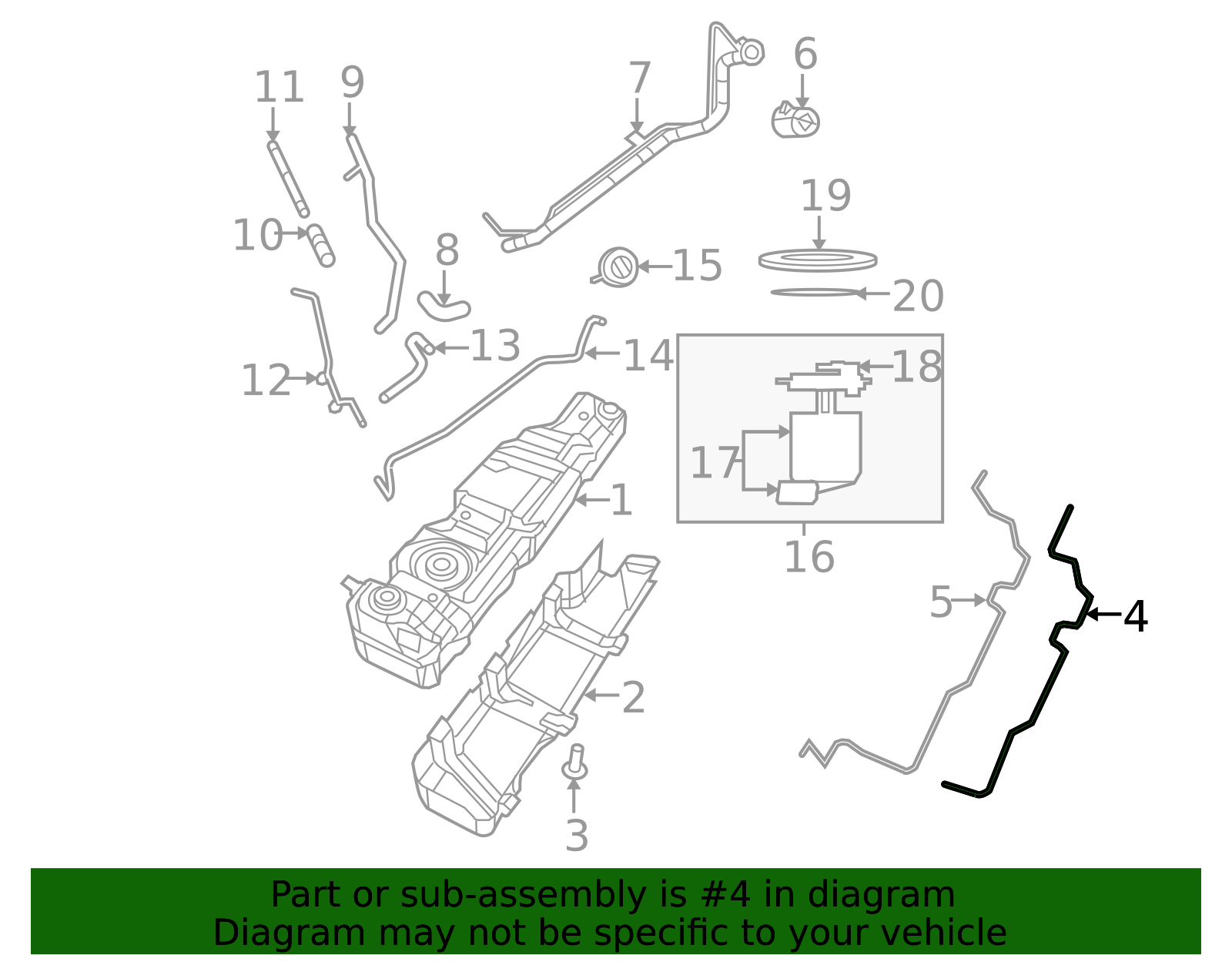 2007-2018 Jeep Inlet Tube 52126028AC | Mopar Parts Canada
