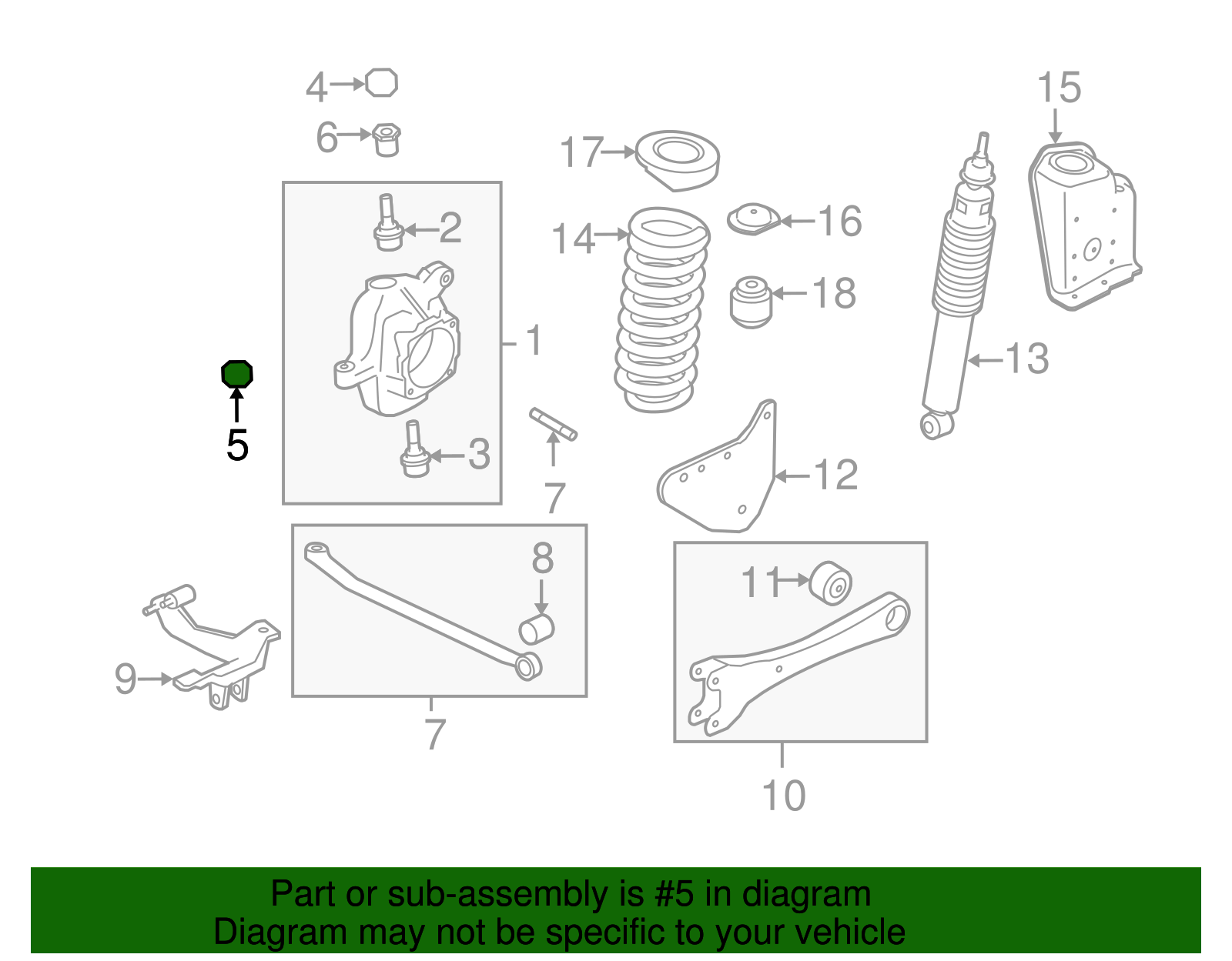 1999-2016 Ford Lower Ball Joint Retainer Nut F2TZ-3A050-A | Varsity Ford