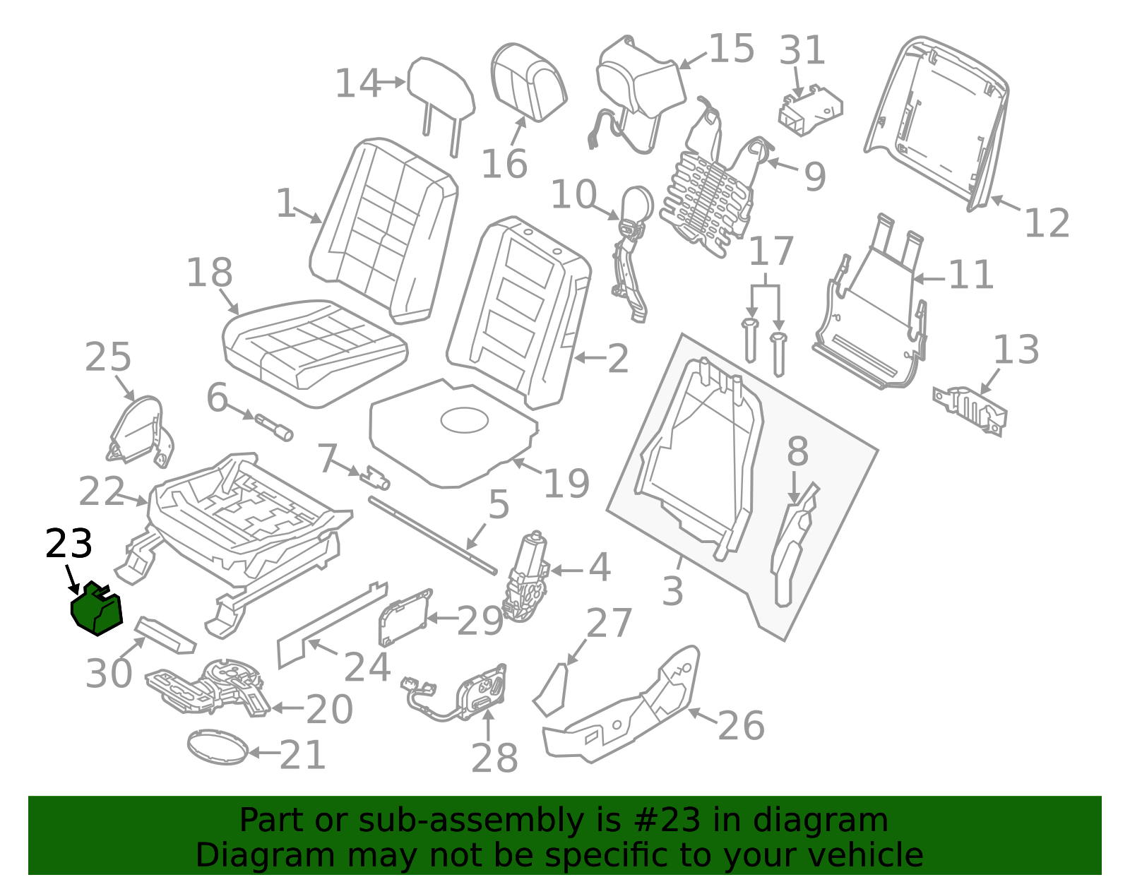 Seat Track Cover - Finish the Look of Your Seat Assembly | AutoNation Parts
