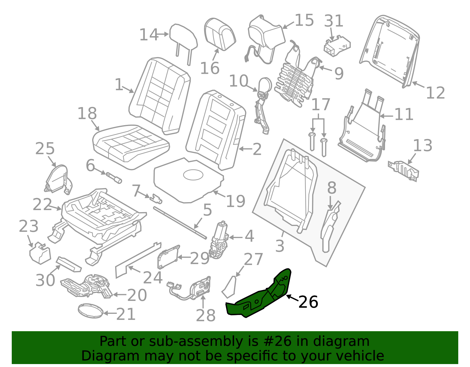 AE9Z-7462187-BA - Shield Assembly - 2010-2012 Lincoln MKT | Lasco Auto ...