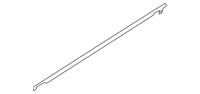 2020-2025 Nissan Versa Belt Weather-Strip 82821-5EF0A | Nissan RVA