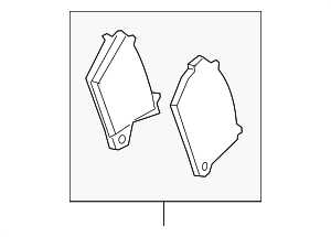 2019-2025 Porsche Cayenne 1 Set Of Brake Pads For Disk Brake 9Y0-698 ...
