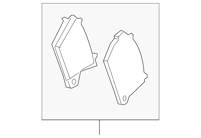 2019-2025 Porsche Cayenne 1 Set Of Brake Pads For Disk Brake 9Y0-698 ...