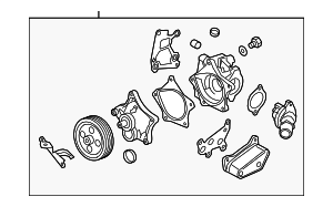 2016-2025 GM Water Pump Assembly 25205820 | GM Parts Center